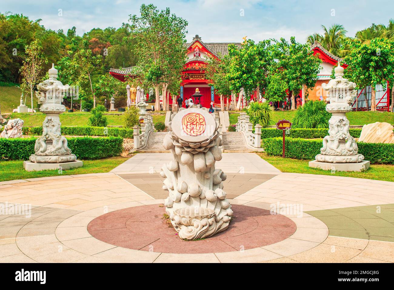 Sanya nanshan buddhismus kultureller park -Fotos und -Bildmaterial in ...