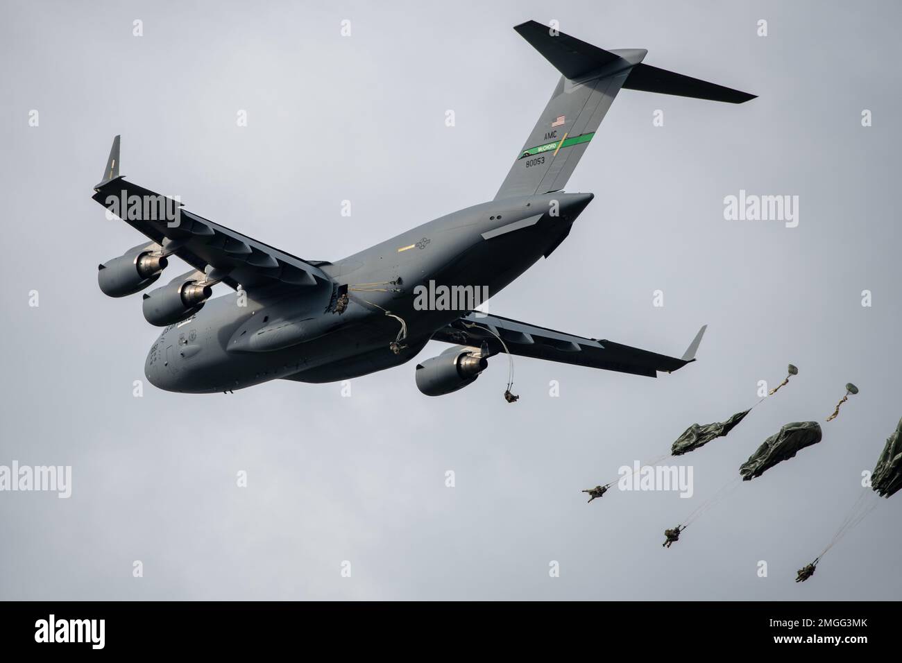 USA Fallschirmjäger der Armee, die dem 2. Infanterie-Brigaden-Kampfteam ...