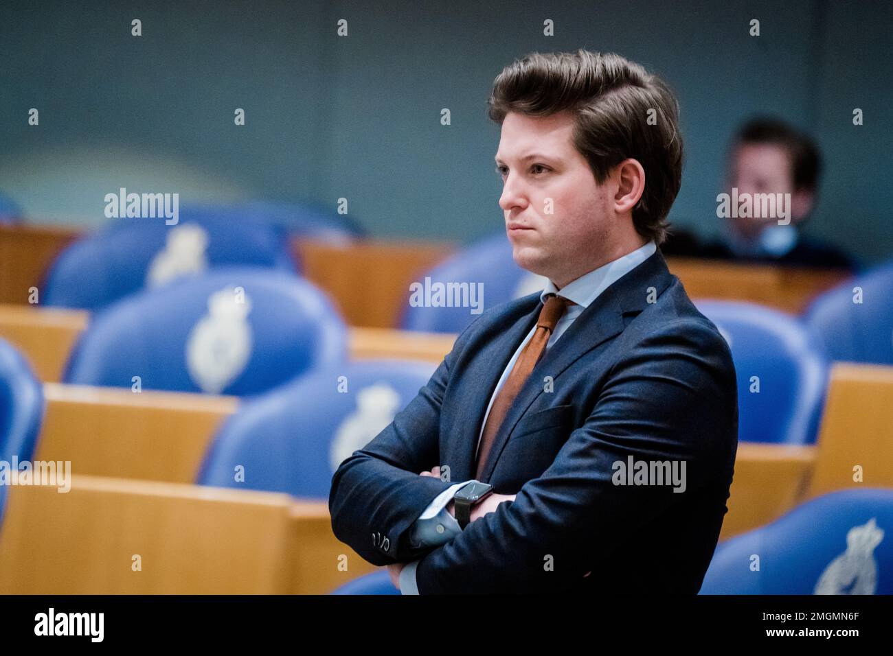 DEN HAAG - Thom van Campen (VVD) im Rahmen einer zweiminütigen ...