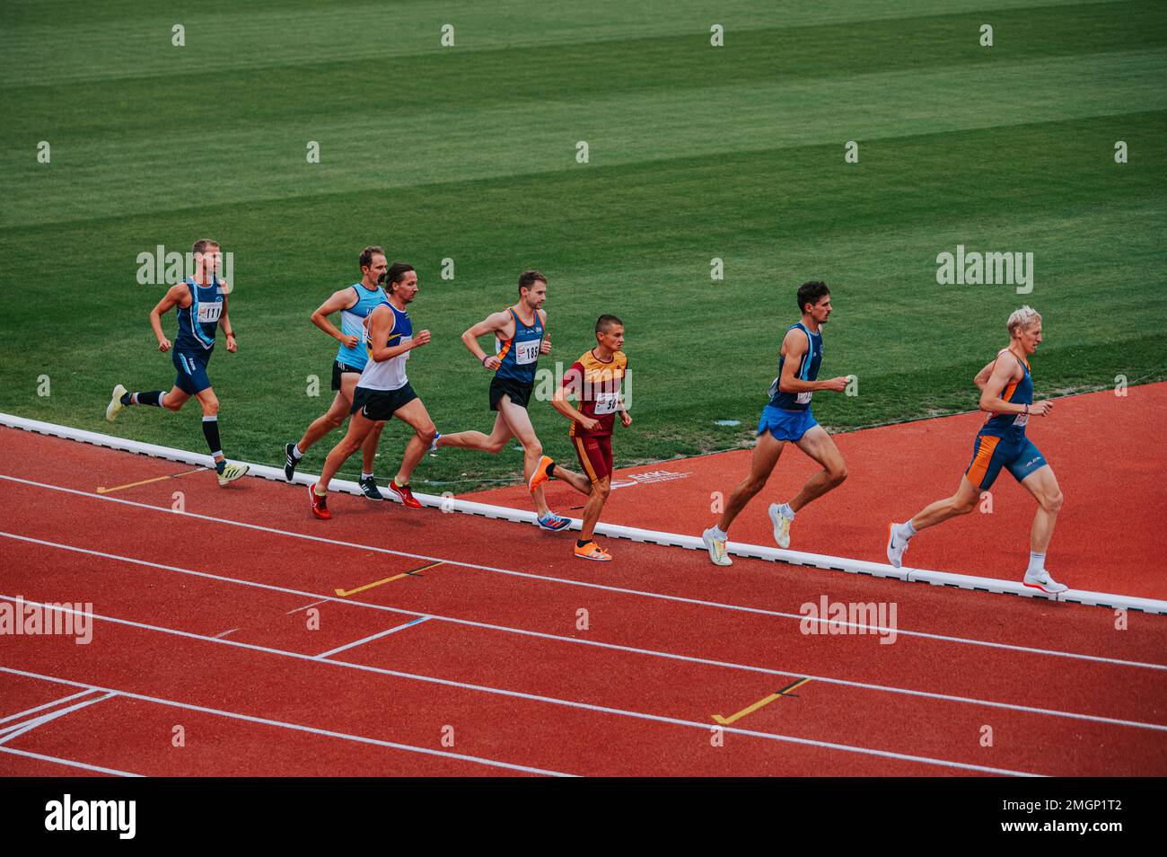 MARTIN, SLOWAKEI, 16. JULI 2022: Dynamisches Bild von ...