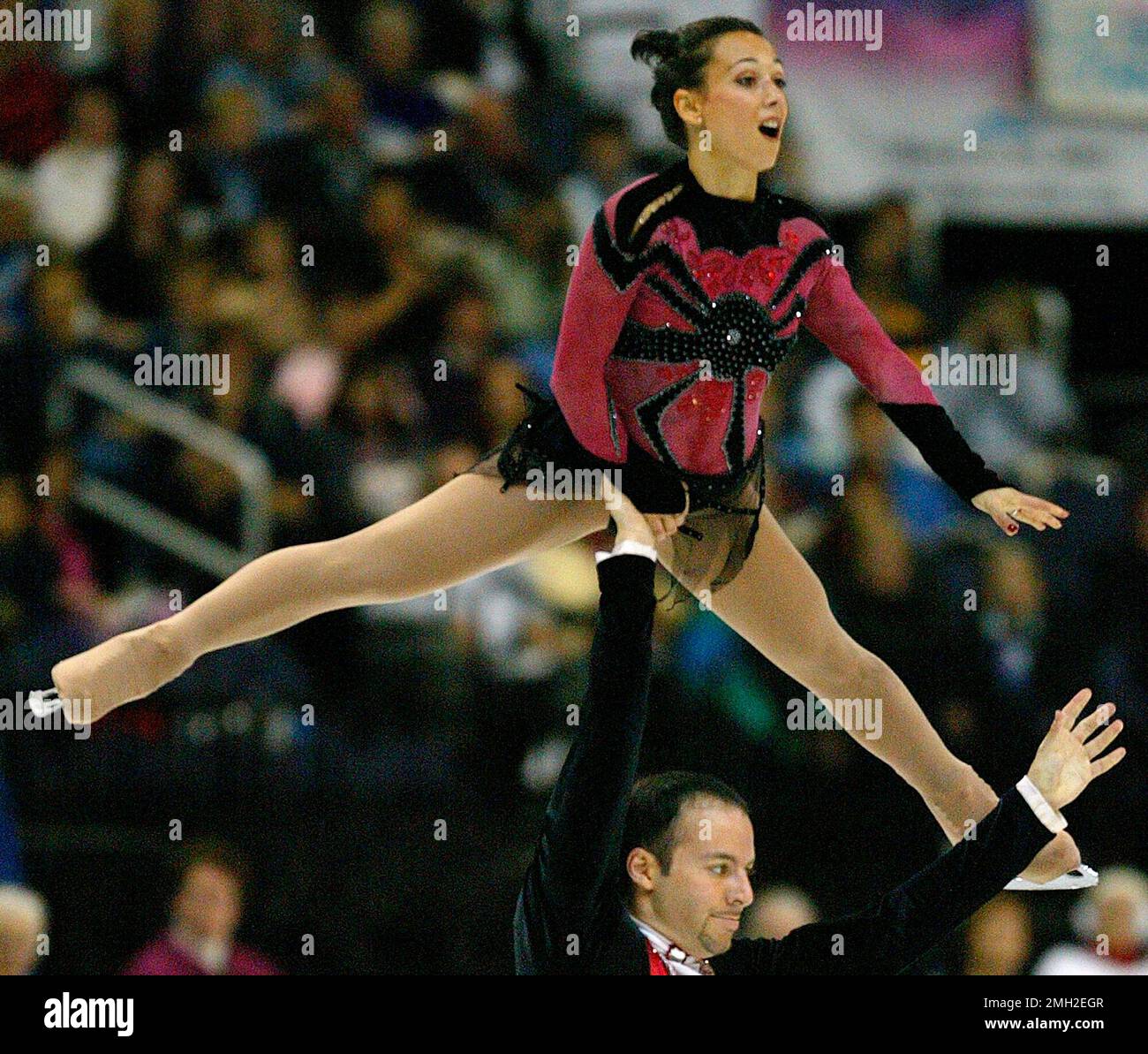 FILE - In this March 26, 2003 file photo, France's Sarah Abitbol and ...