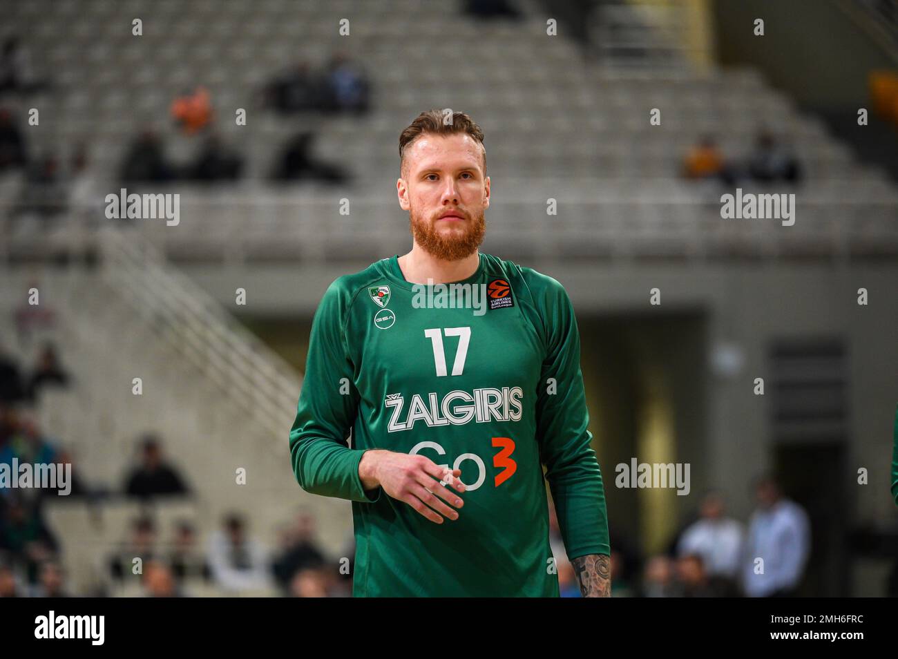 17 IGNAS BRAZDEIKIS von Zalgiris Kaunas während des Euroleague Runde 21 ...