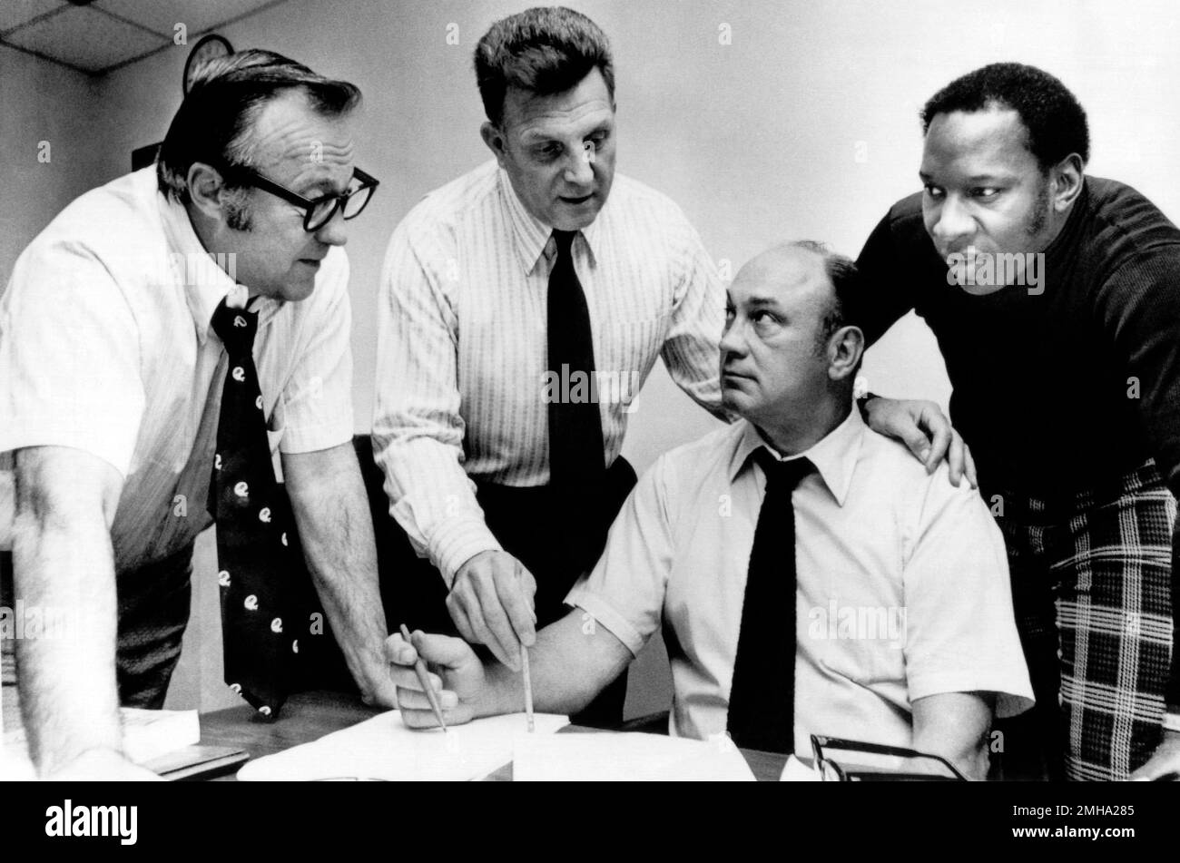 File-This Jan. 29, 1975, file photo shows Coach Lou Saban (second from ...