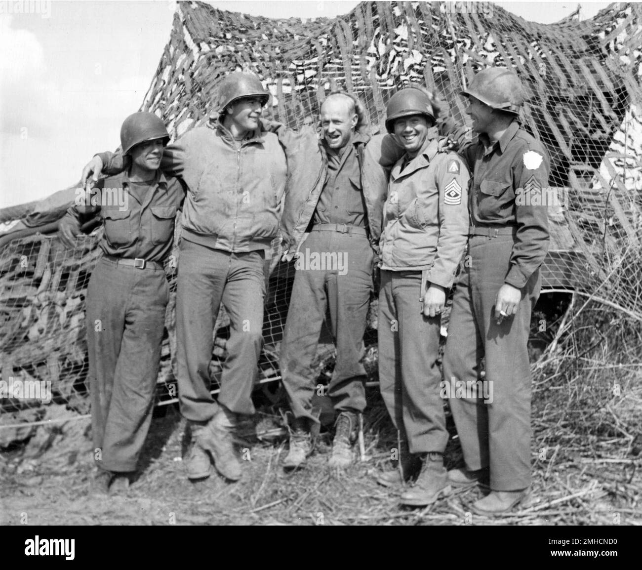 Five Oklahoma City men with the Allied Fifth Army, pictured March 28 ...