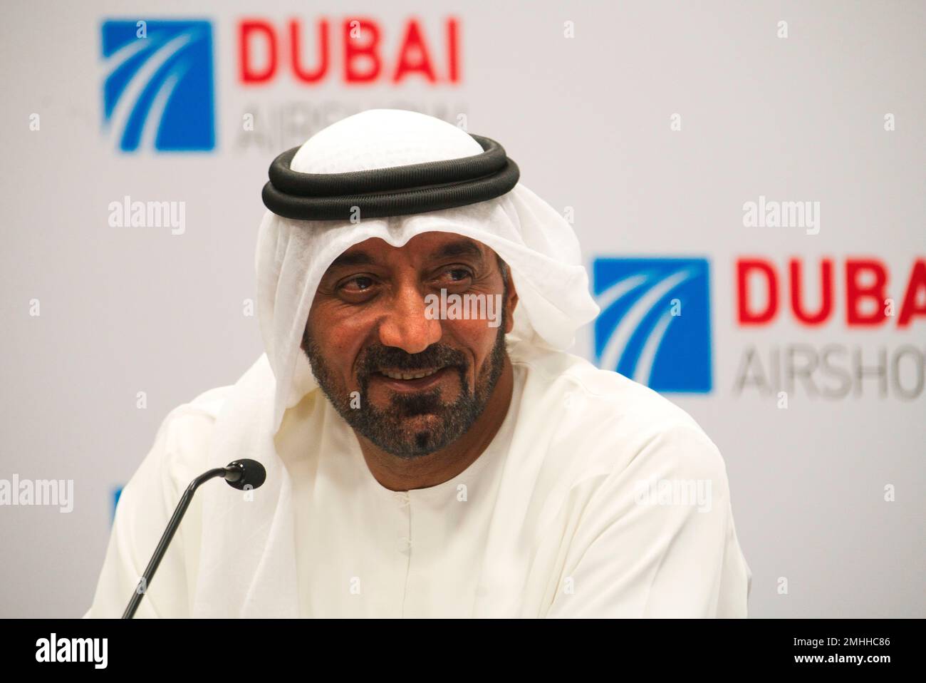 Sheikh Ahmed bin Saeed Al Maktoum, the chairman and CEO of the Dubai ...