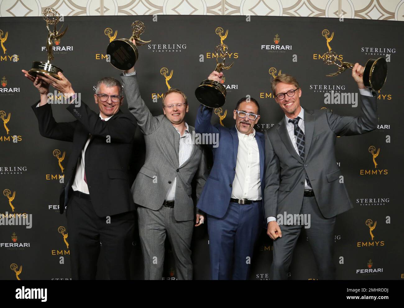 Dr. Phillip McLauchlan, and from left, John-Paul Smith, Ross Shain, and ...