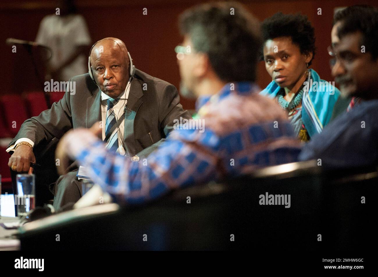 IMAGE DISTRIBUTED FOR THE MO IBRAHIM FOUNDATION – Left to right ...