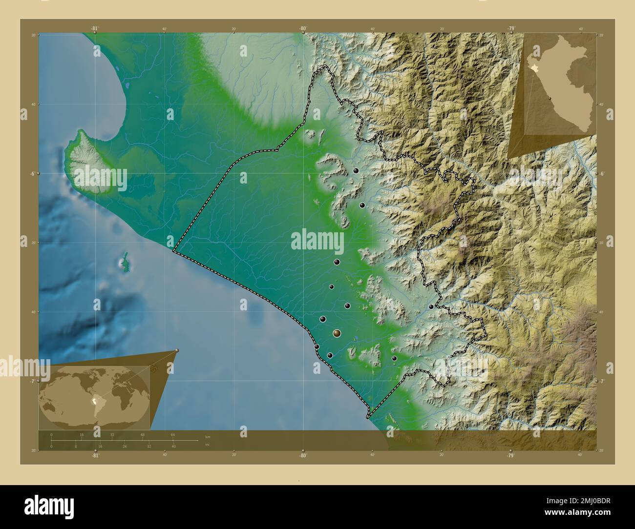 Mapa de la region lambayeque -Fotos und -Bildmaterial in hoher ...