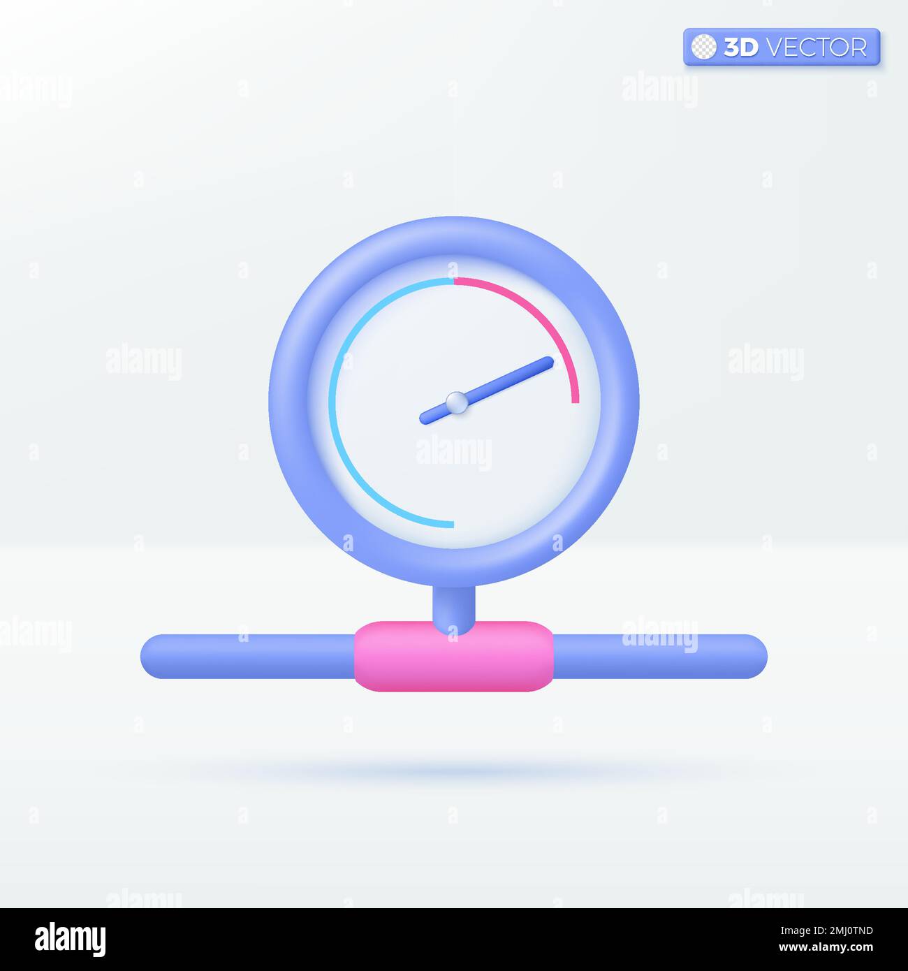 Symbole des Manometers. Prüfen des Reifendrucks, Manometer ...