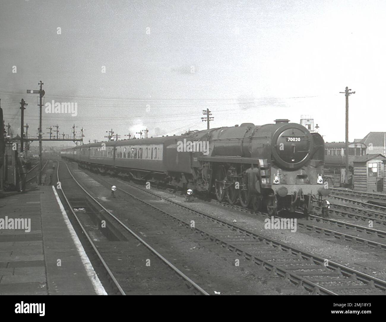 Britannia class steam locomotive -Fotos und -Bildmaterial in hoher ...