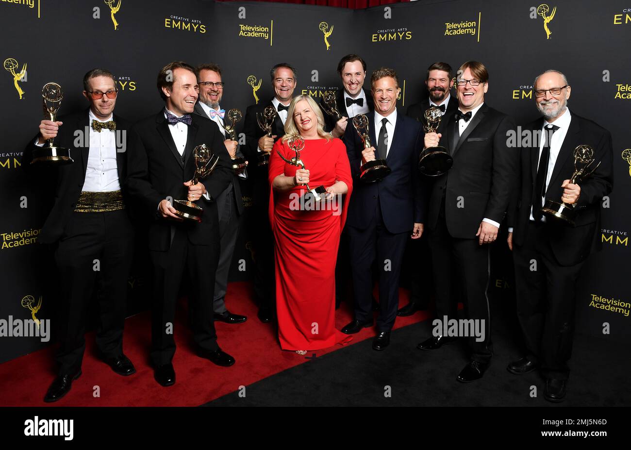 Harrison Meyle, from left, Matthew E. Taylor, Michael Brake, Rickley W ...