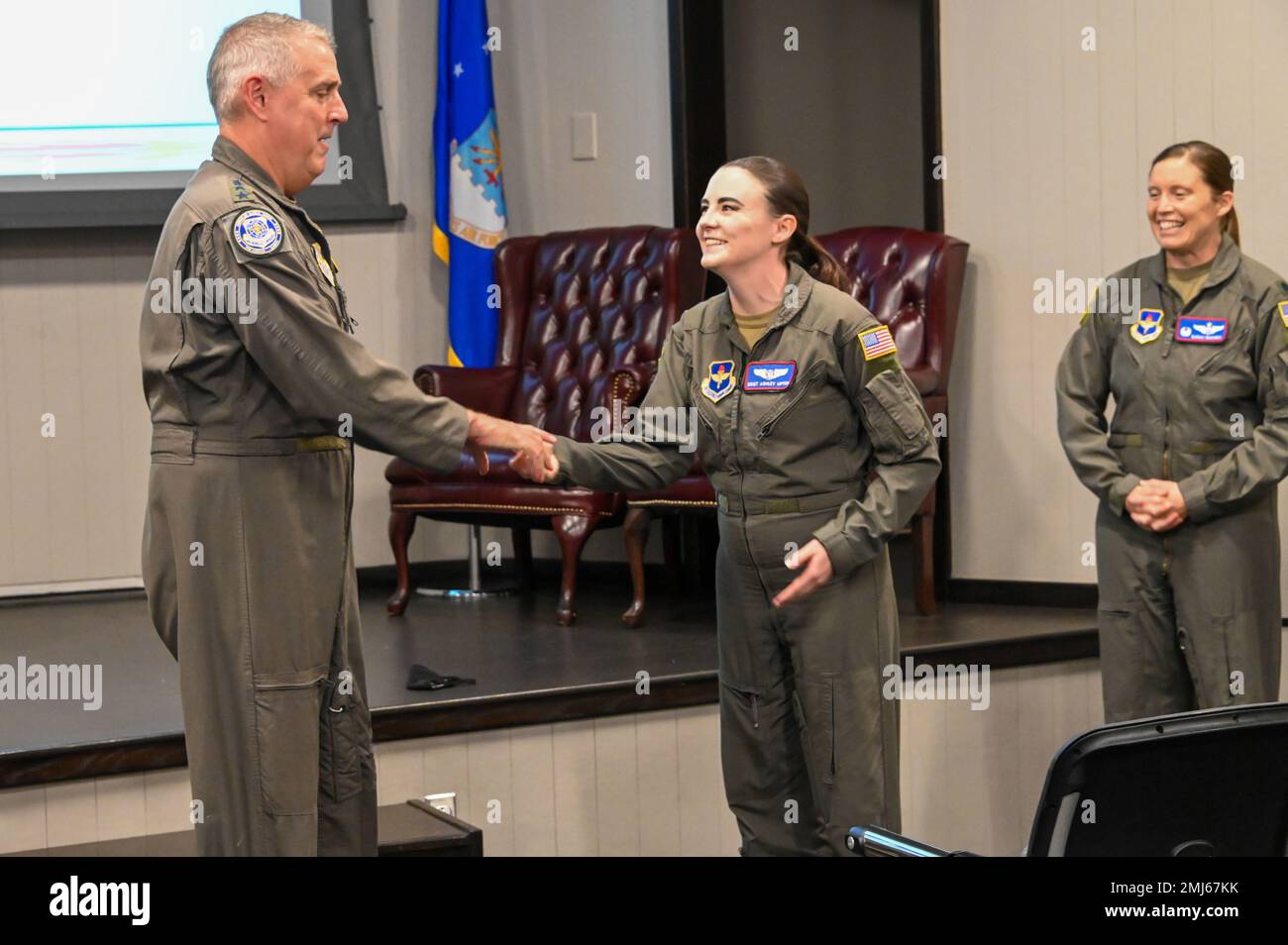 USA Air Force General Mike Minihan, Air Mobility Command Commander ...
