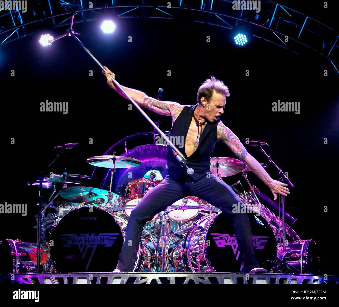 FILE - This Sept. 28, 2015 file photo shows David Lee Roth performing ...