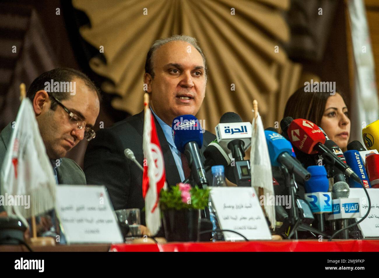 Nabil Baffoun, the President of Tunisia's Independent High Authority ...