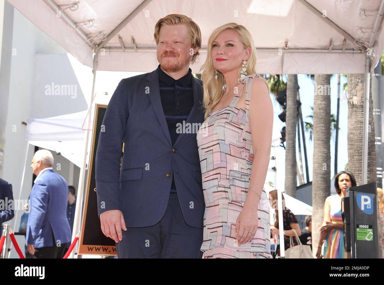 Jesse Plemons, left, and actress Kirsten Dunst, who starred in films ...