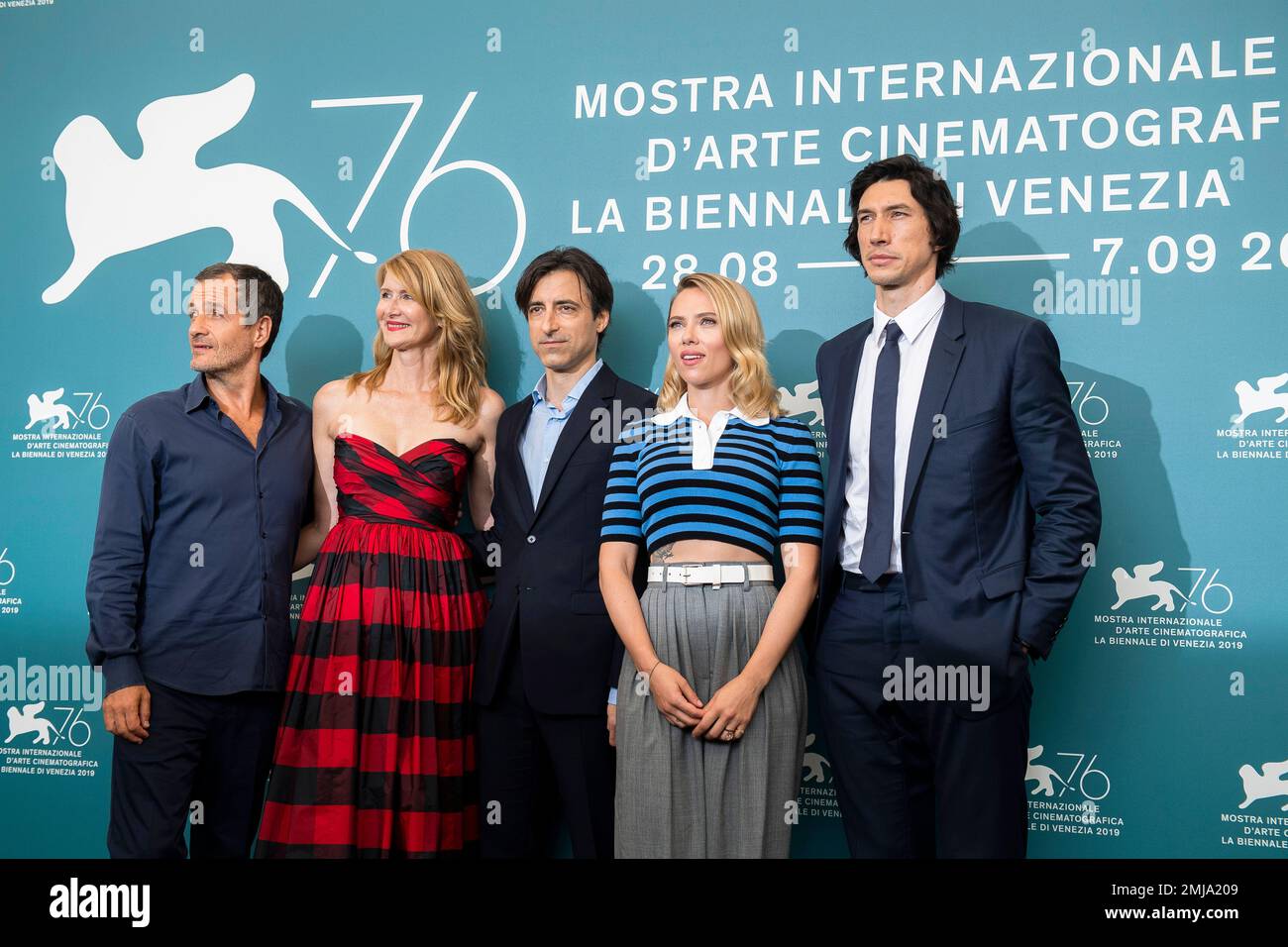 Producer David Heyman, from left, actors Laura Dern, director Noah ...