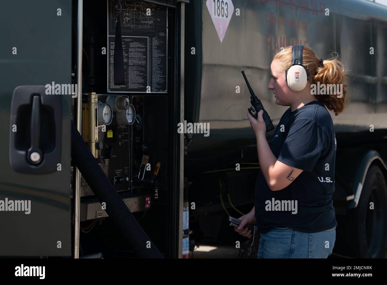Airman 1. Class Maggie Bennett, 8. Logistics Readiness Squadron Fuel ...