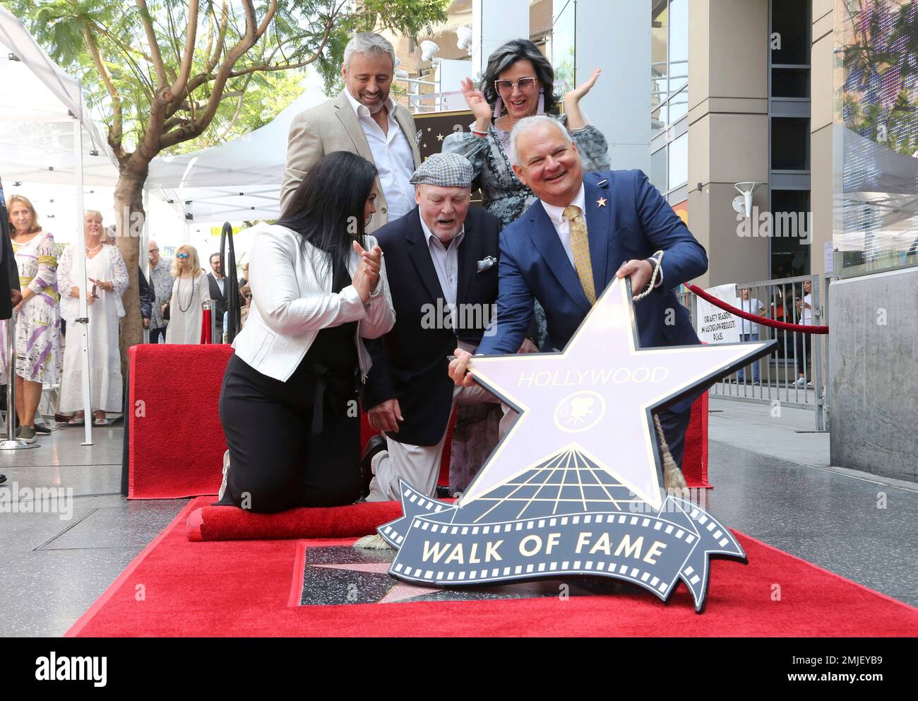 Rana Ghadban, from left, Matt LeBlanc, Stacy Keach, Malgosia Tomassi ...