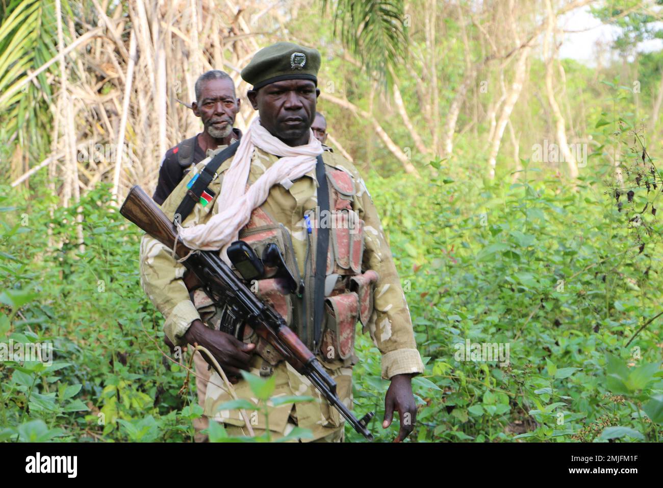 In this photo of Saturday March 16 2019, Wildlife ranger, Charles ...
