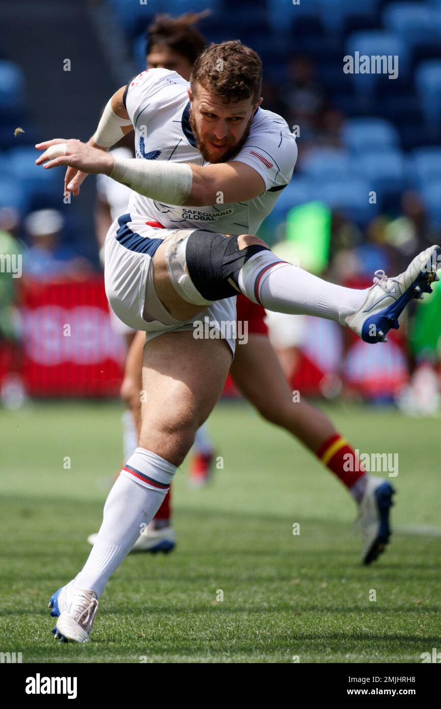 Sydney, Australien. 27. Januar 2023 Steve Tomasin aus den USA startet ...