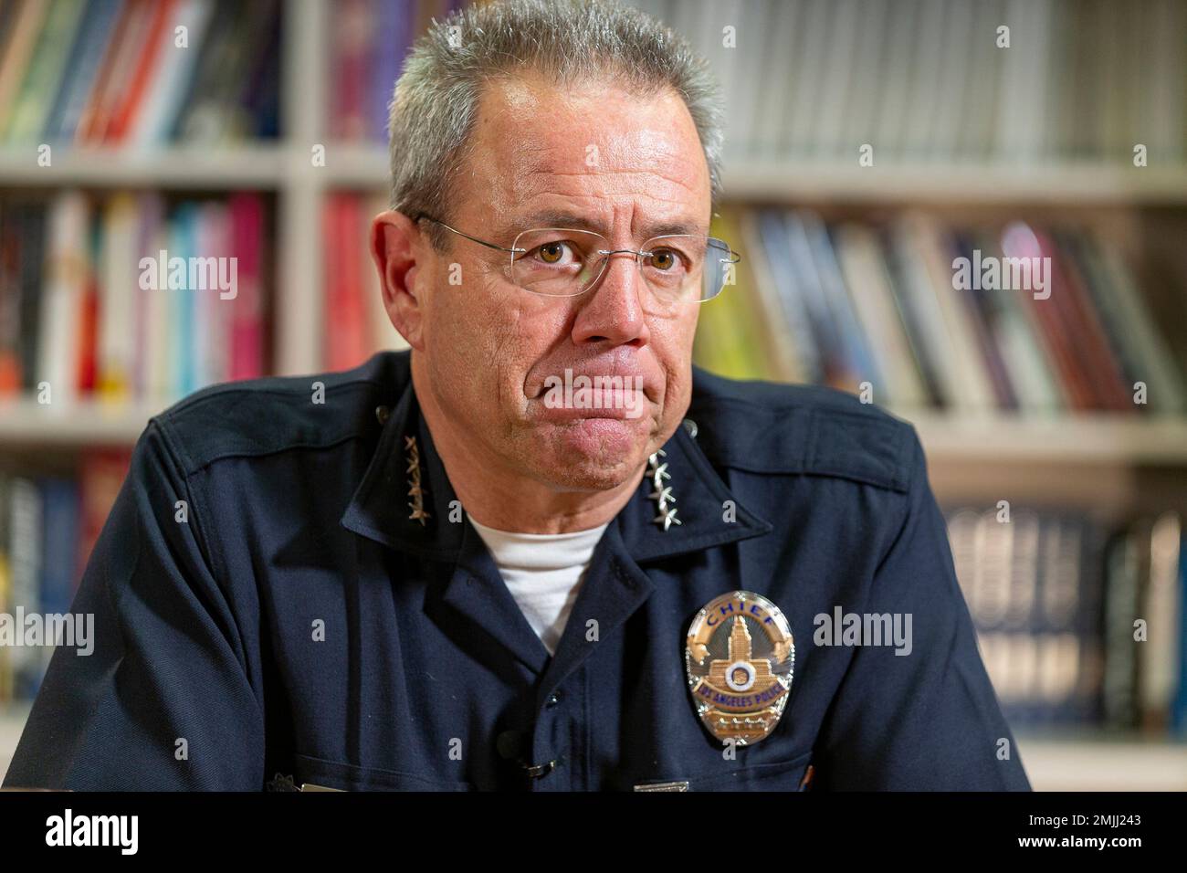 In this Wednesday, July 10, 2019 photo Los Angeles Police Department ...