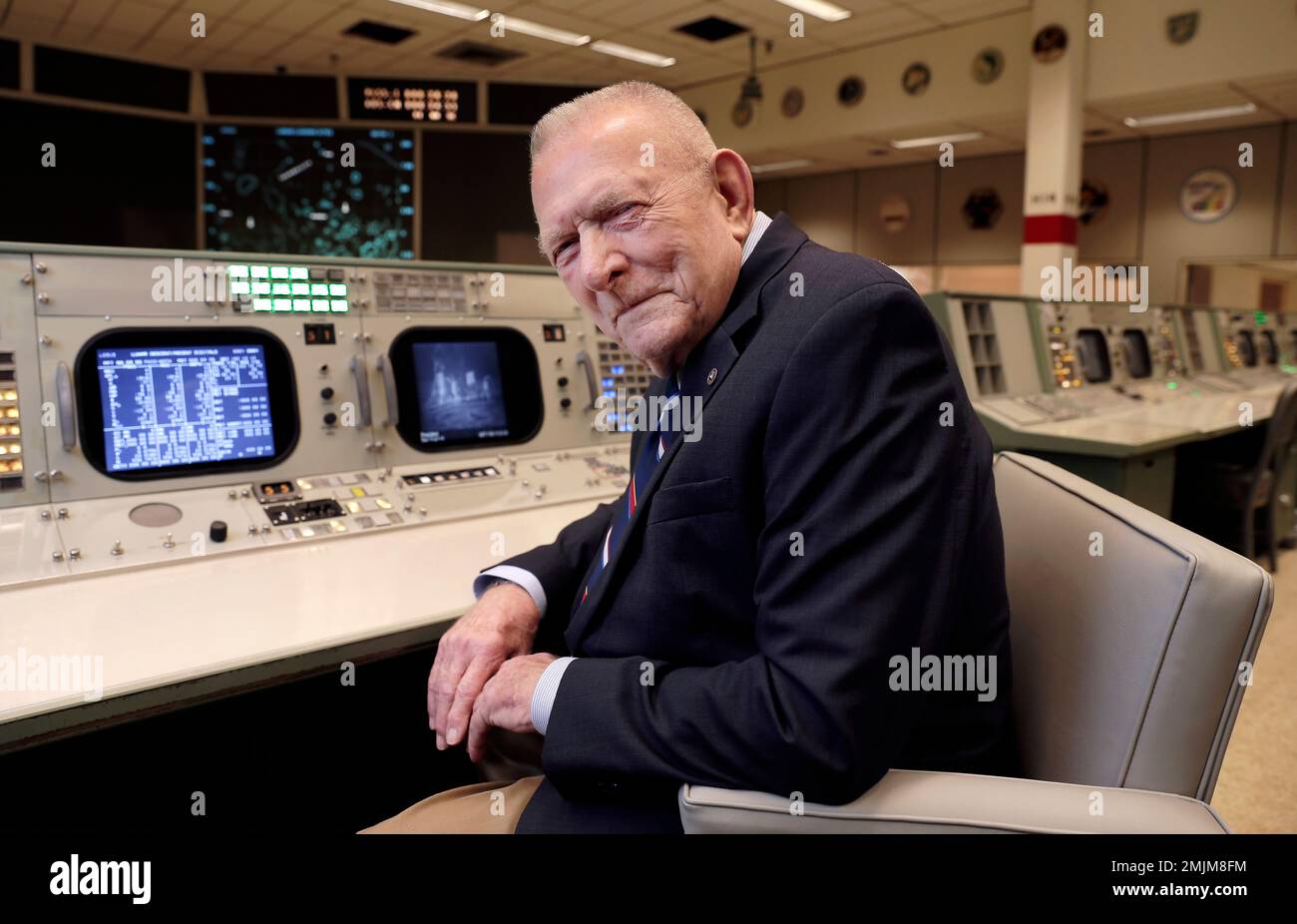 Gene Kranz, aerospace engineer, fighter pilot and the most prominent of ...