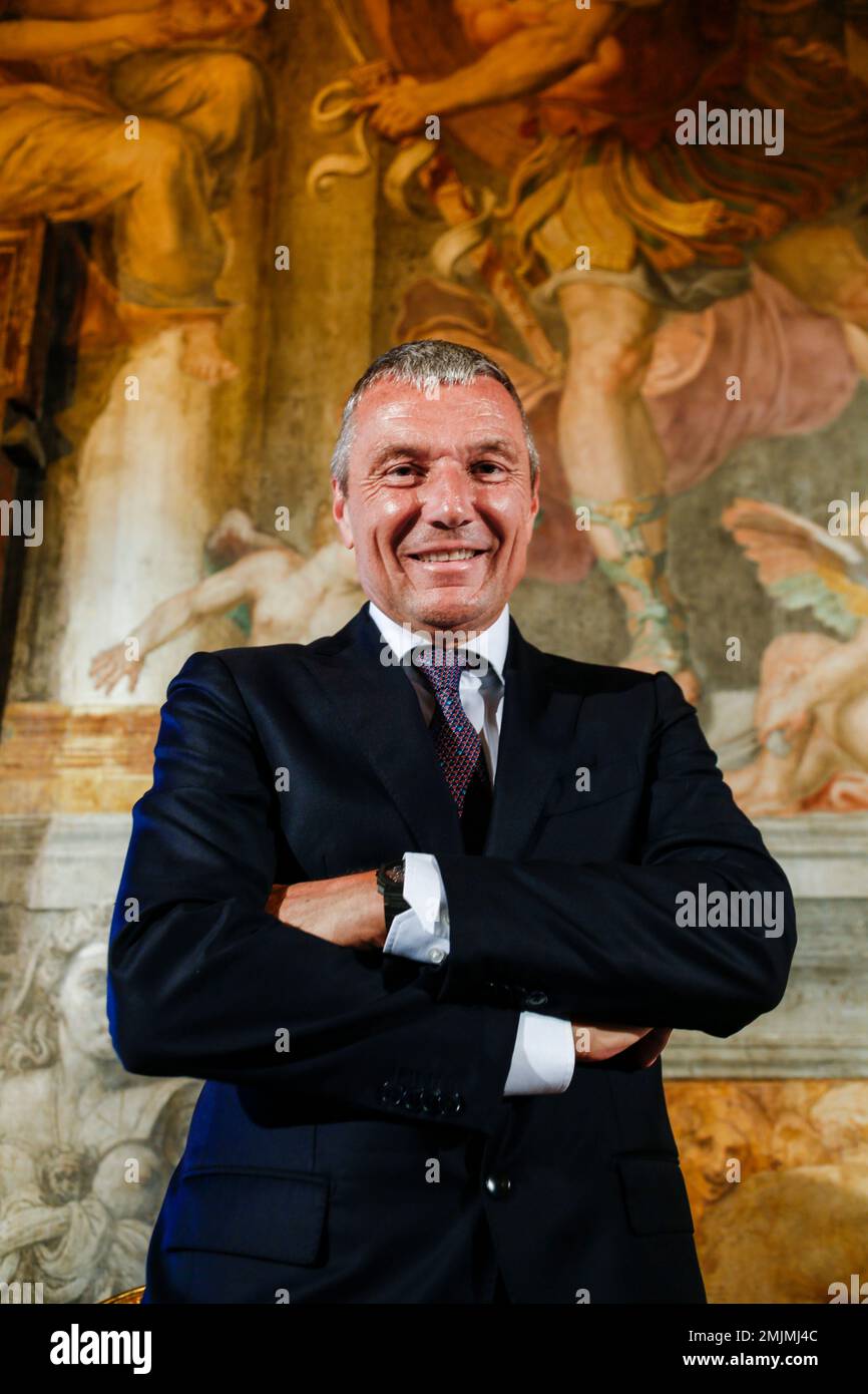 Jean Christophe Babin, CEO of the Bulgari Group, poses for portraits at ...