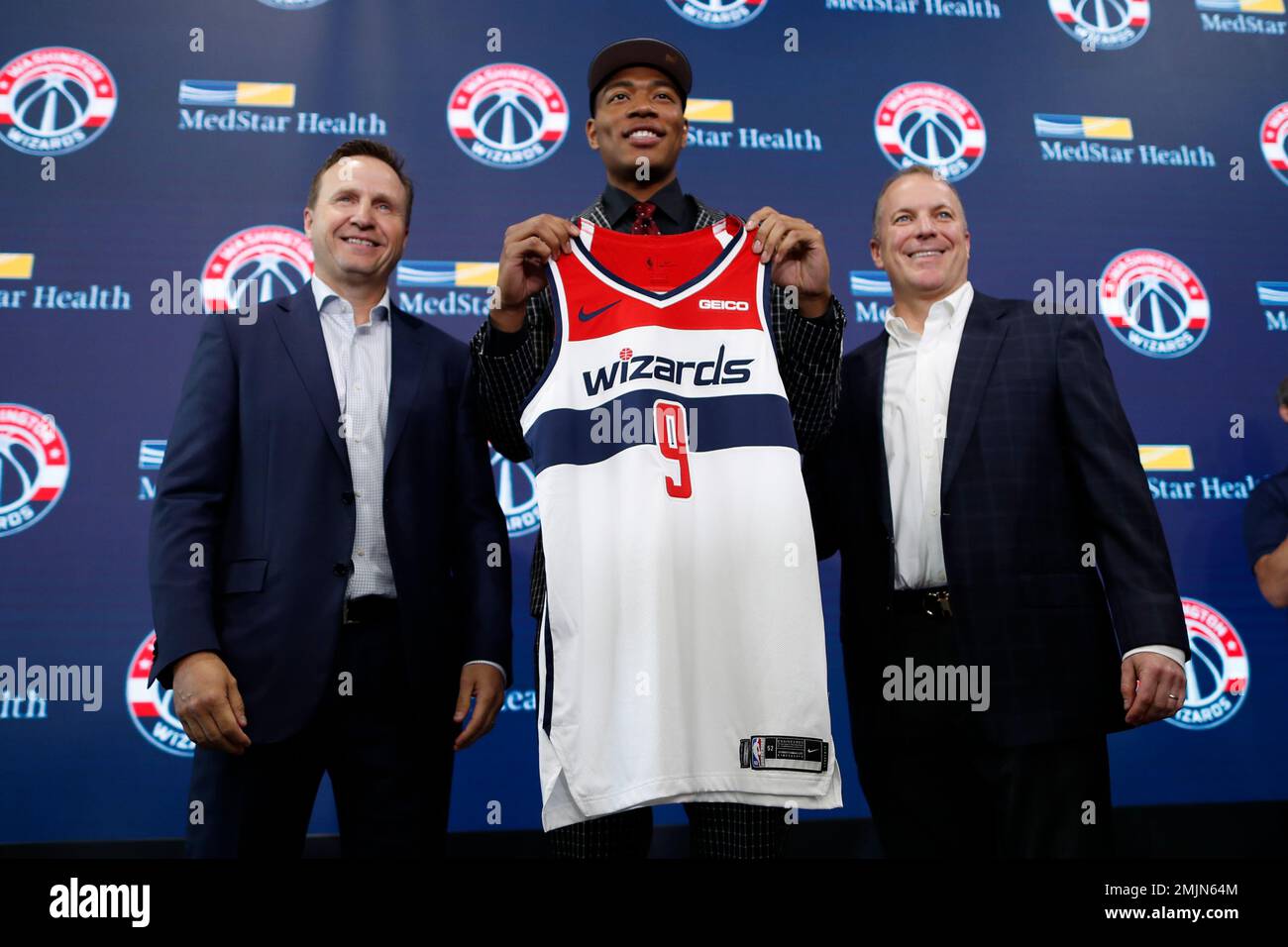 Washington Wizards basketball team introduce Rui Hachimura, the team's ...