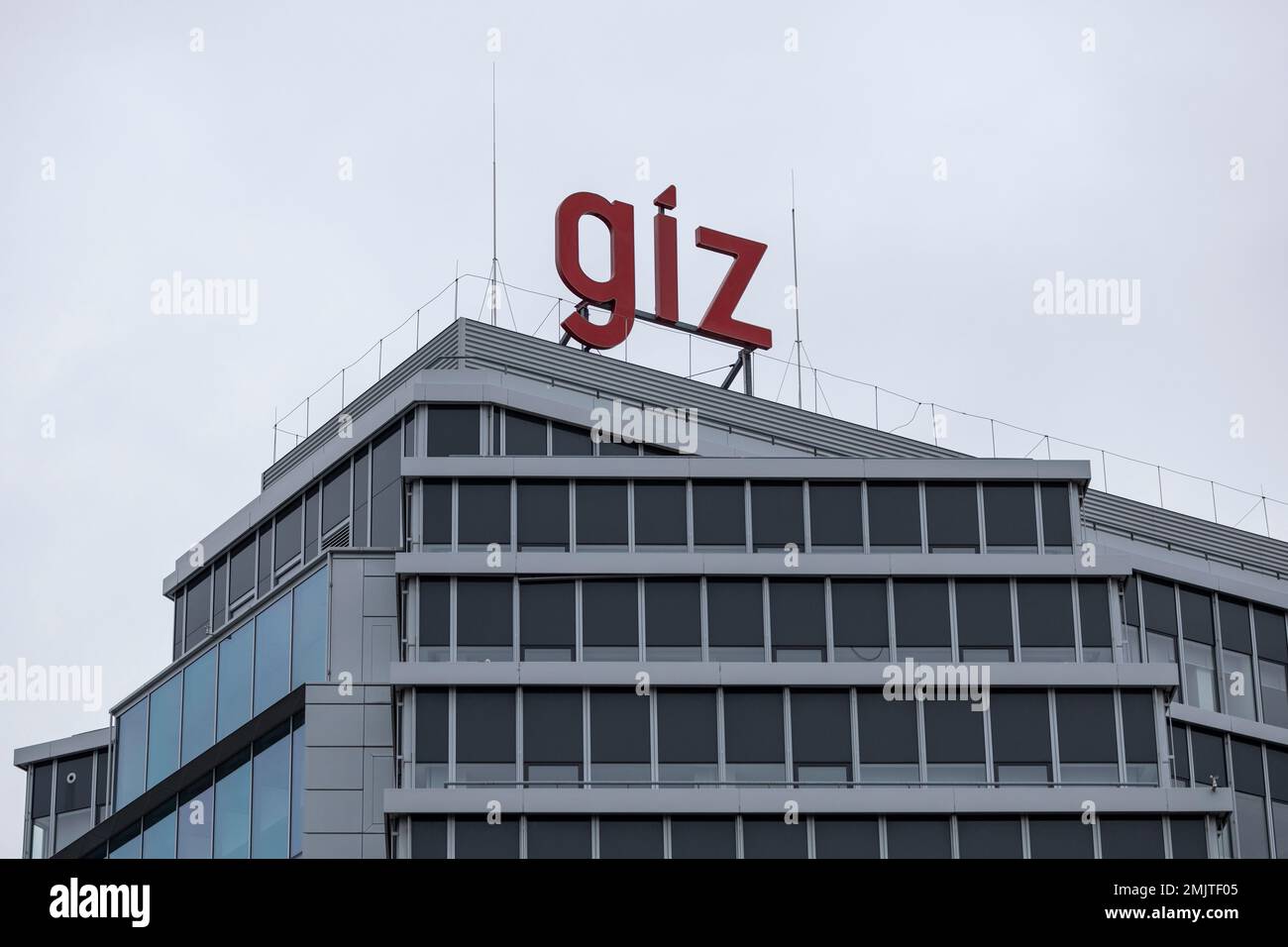 28. Januar 2023, Hessen, Frankfurt/Main: Das Logo der Gesellschaft für ...