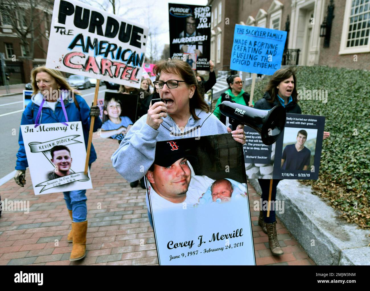 FILE - In this Friday, April 12, 2019, file photo, Cheryl Juaire of ...