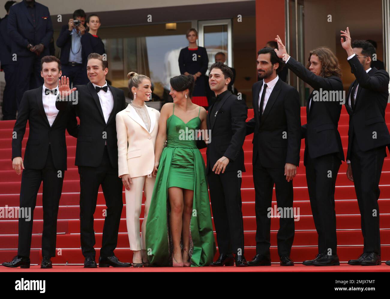 Pier-Luc Funk, from left, Antoine Pilon, Nancy Grant, Catherine Brunet ...