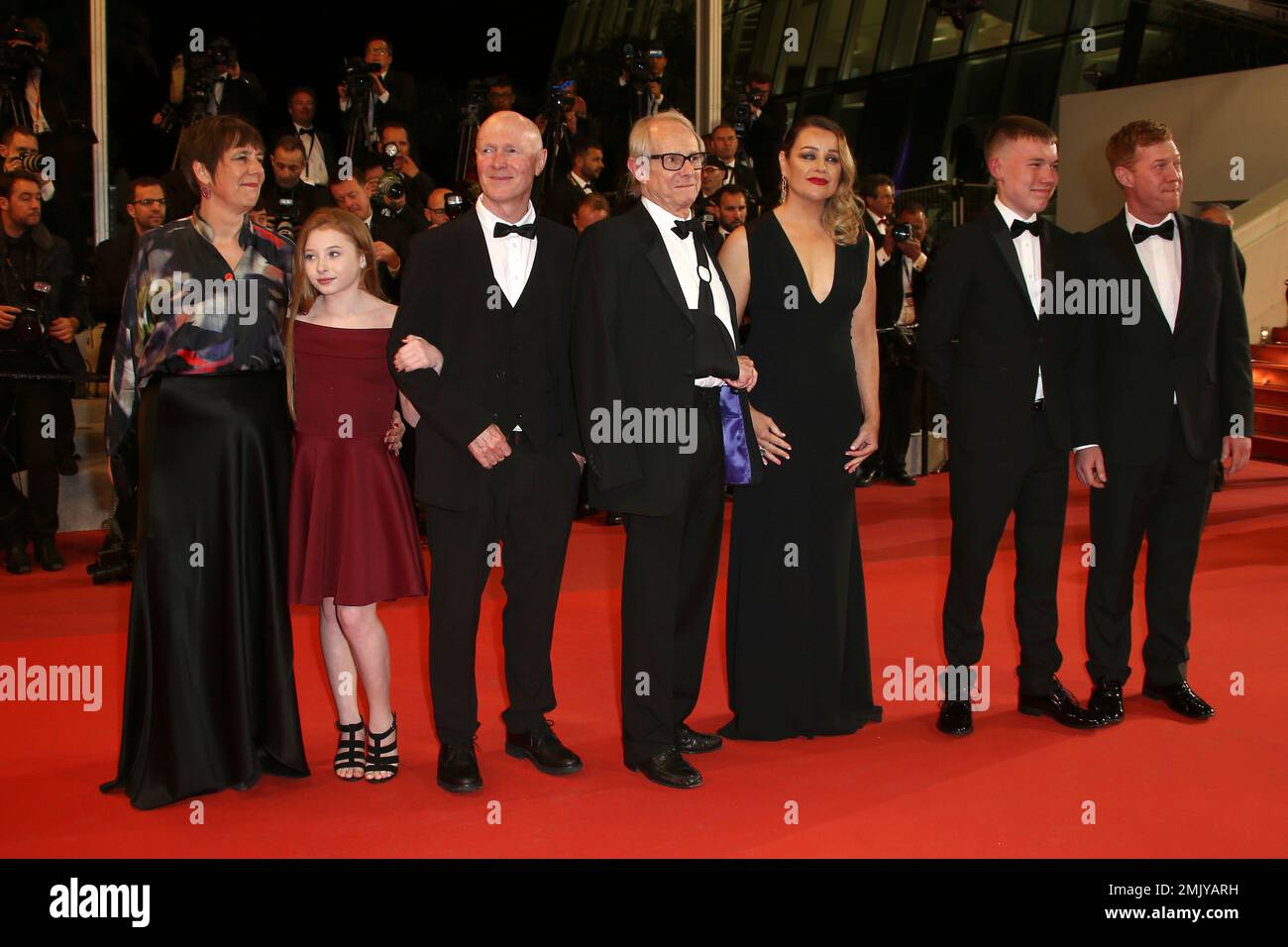 Producer Rebecca O'Brien, from left, actor Katie Proctor, writer Paul ...