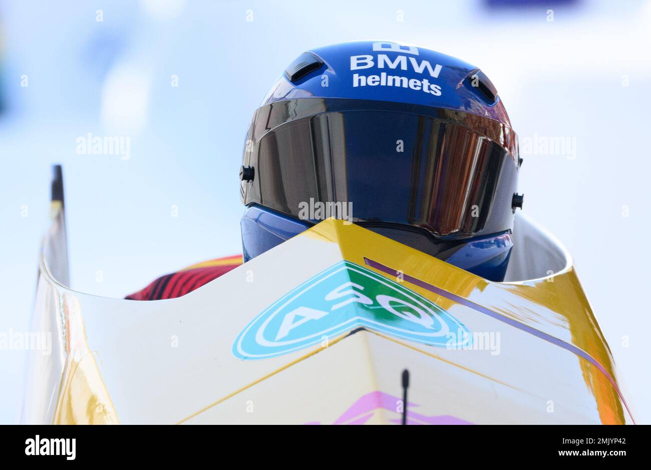 28 Januar 2023, Schweiz, St. Moritz: Bobschlitten, Weltmeisterschaft ...