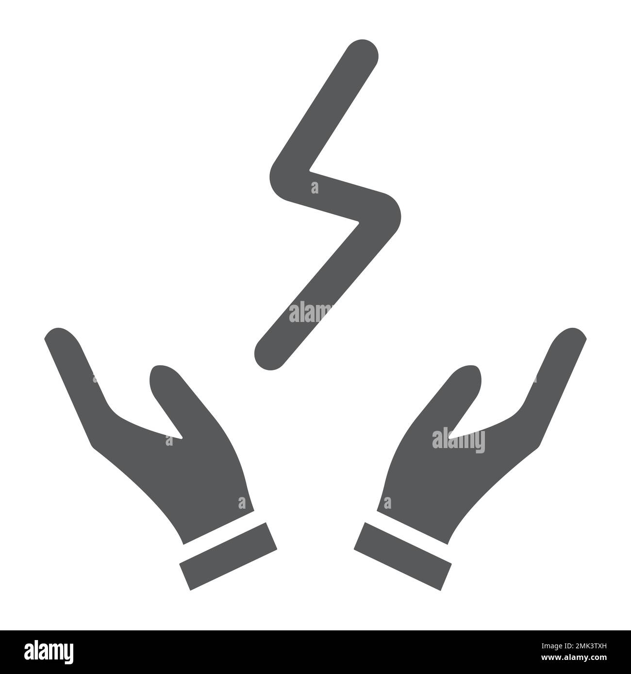 Lightning bolt sketch Stock-Vektorgrafiken kaufen - Alamy