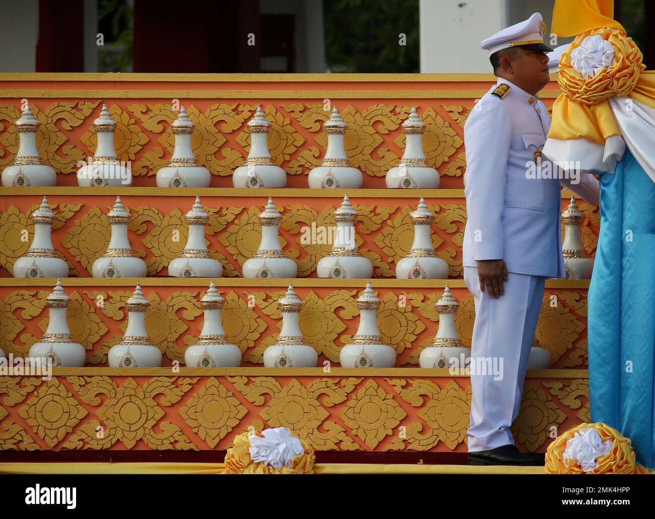 Sacred water, collected from all the country's provinces and the Grand ...