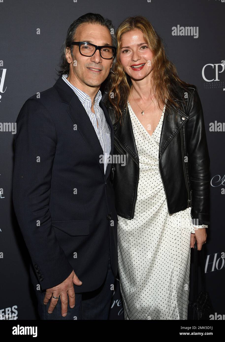 Actress Jill Hennessy and husband Paolo Mastropietro attend The ...