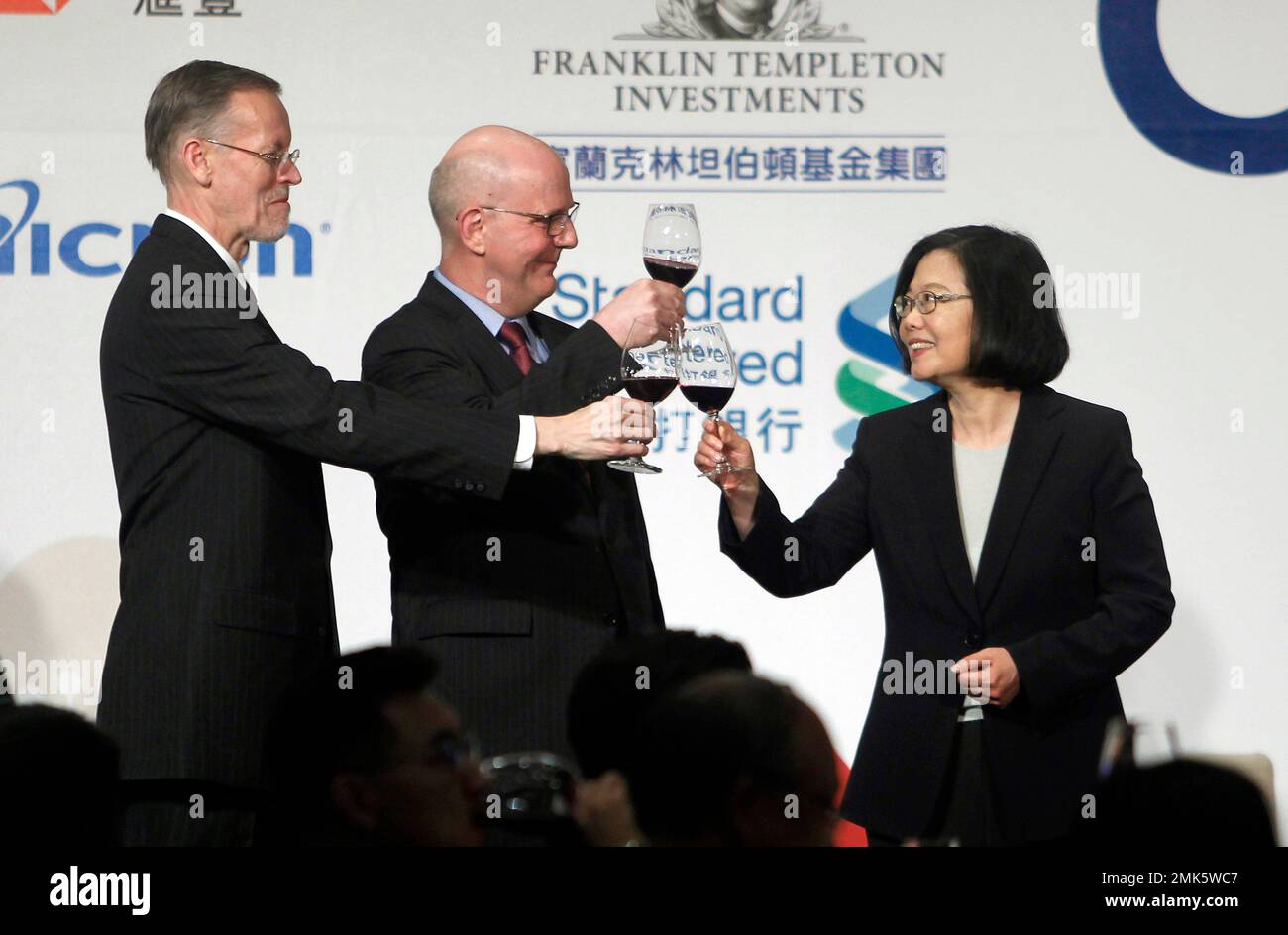 William Brent Christensen, from left, director of the American ...