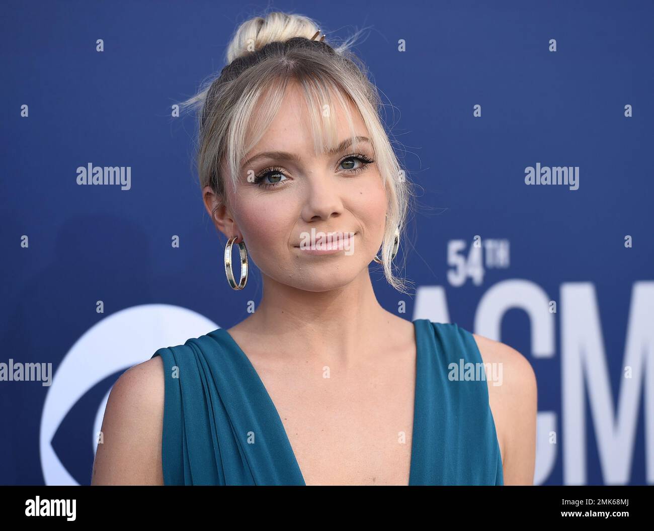 Danielle Bradbery arrives at the 54th annual Academy of Country Music Awards at the MGM Grand ...