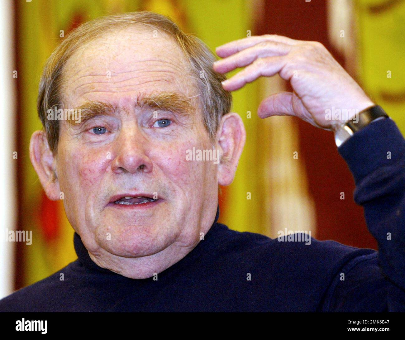 FILE - In this Oct. 8, 2002, file photo, Sydney Brenner, a professor in ...