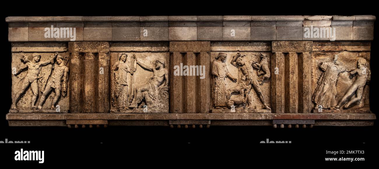 Herkules kämpft mit Amazonen, Zeus ist mit Hera verheiratet, Artemis ...