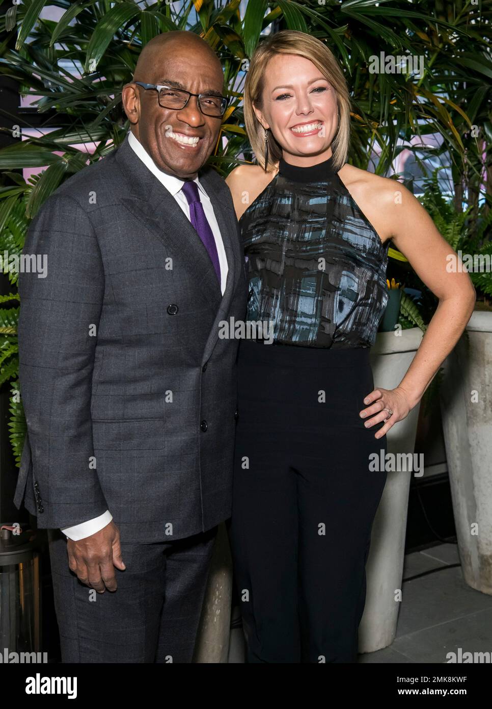 Al Roker and Dylan Dreyer attend "A Toast to Kathie Lee" the Kathie Lee ...