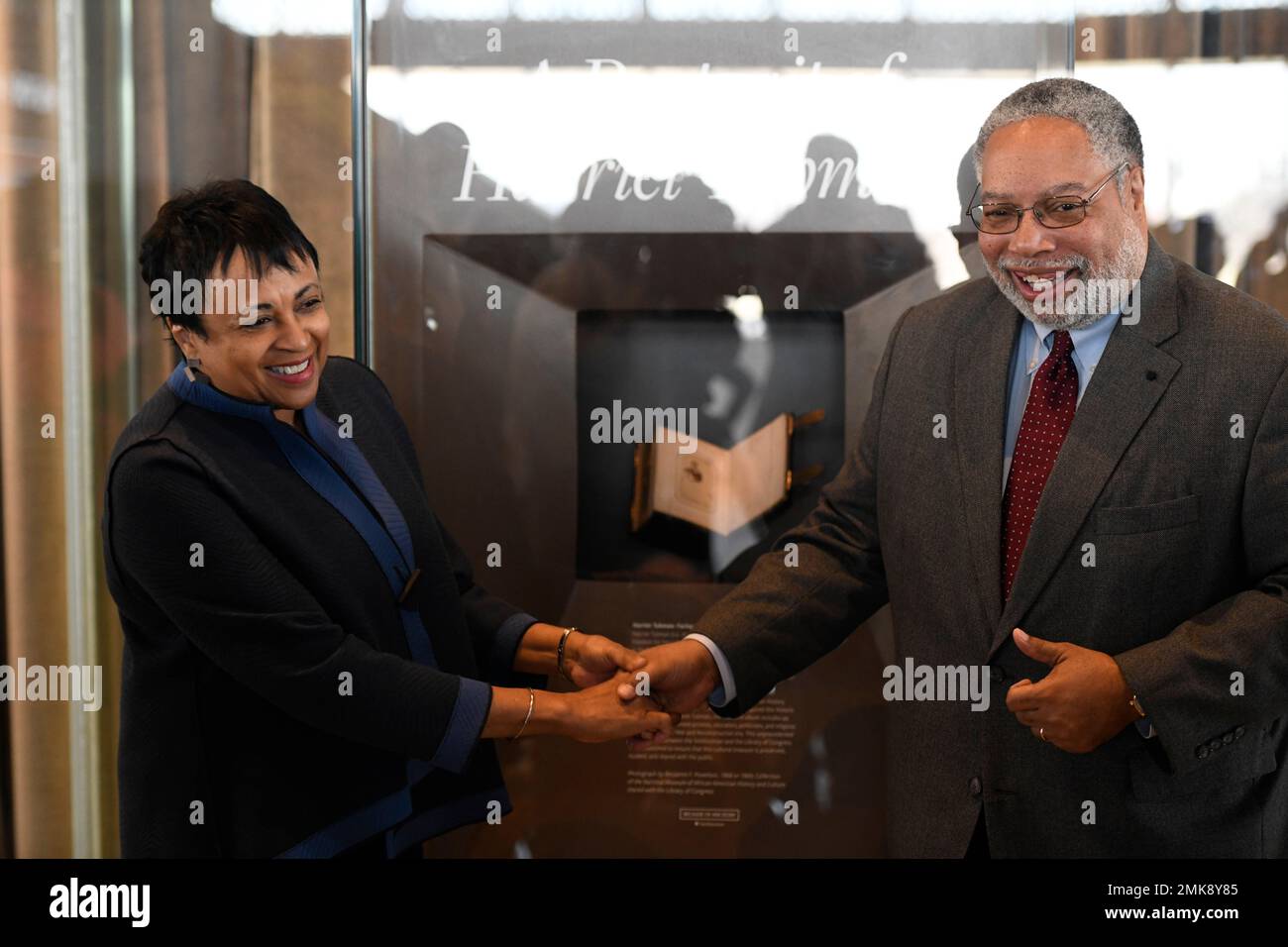 Carla Hayden, Librarian of Congress, left, and Lonnie G. Bunch III ...
