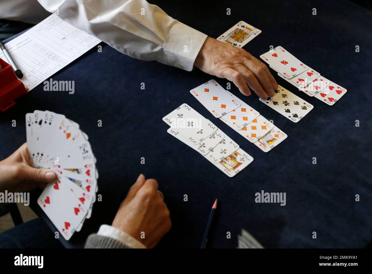 FILE - In this Tuesday, Sept. 22, 2015 file photo, competitors play ...