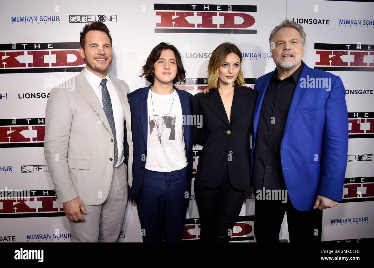 Vincent D'Onofrio, far right, a cast member and director of "The Kid ...