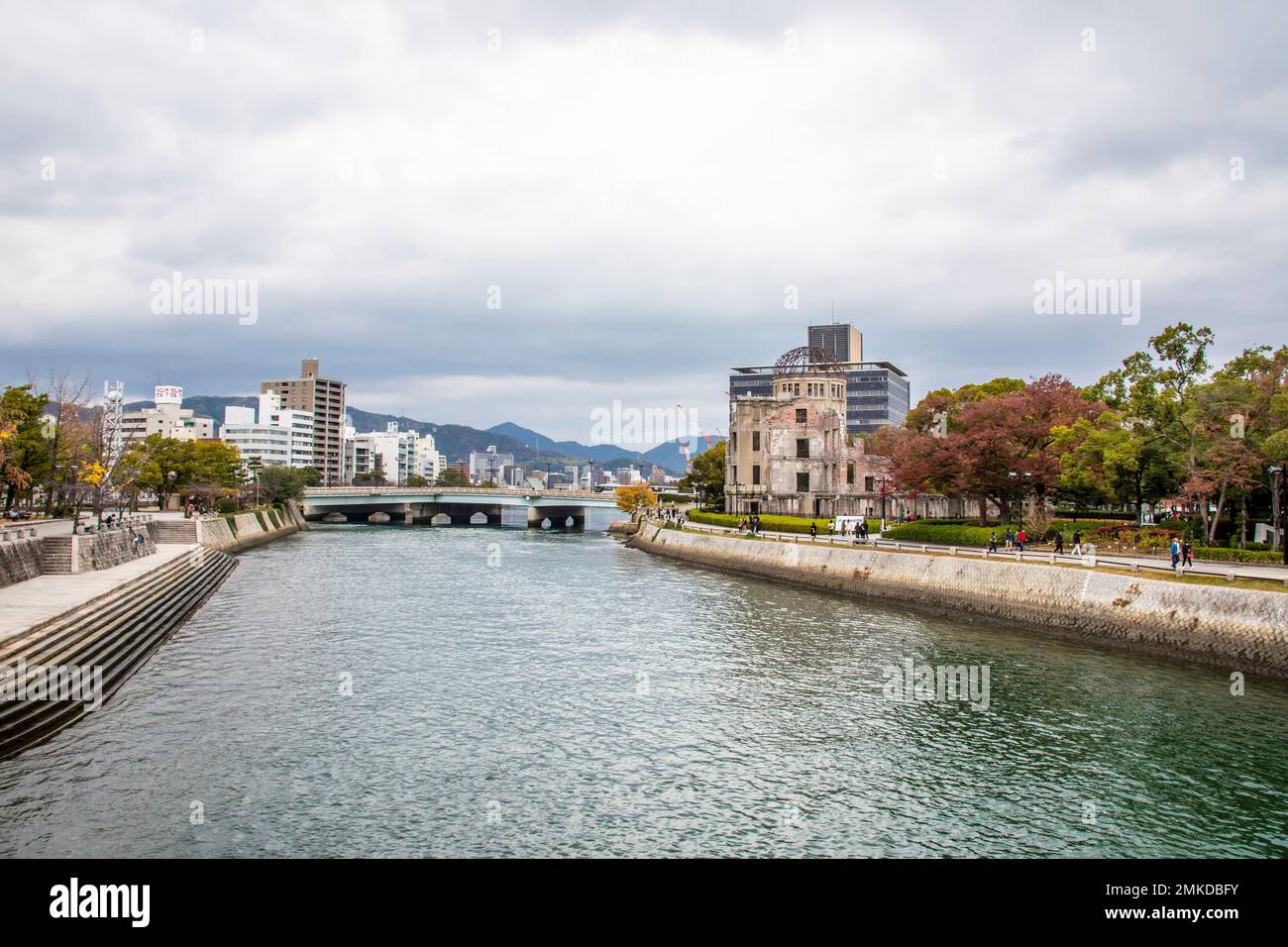 Hiroshima, 4rh. Dezember 2022: Die Ruine der Präfekturförderhalle ...