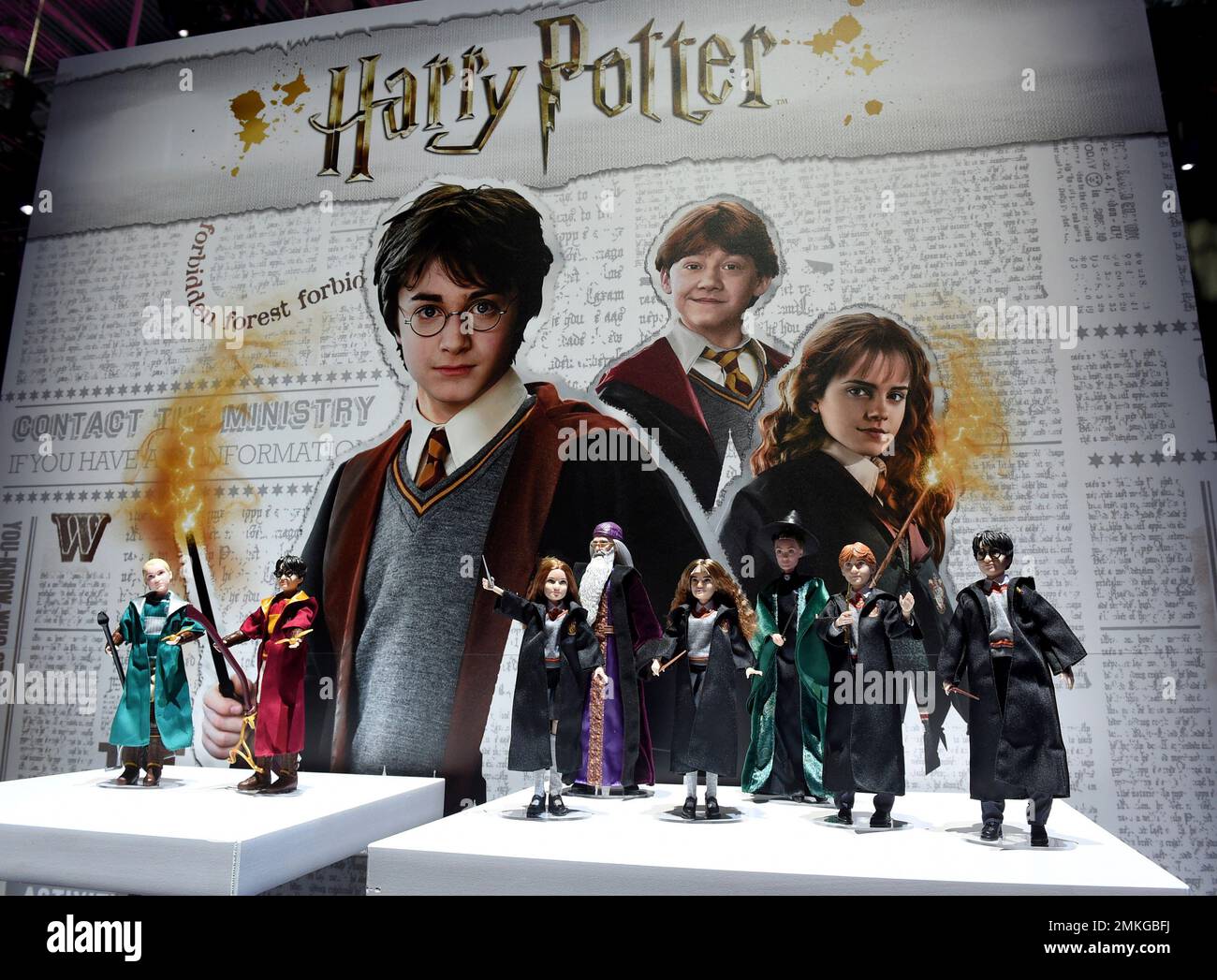 Mattel showcases Harry Potter Quidditch dolls at the New York Toy Fair ...