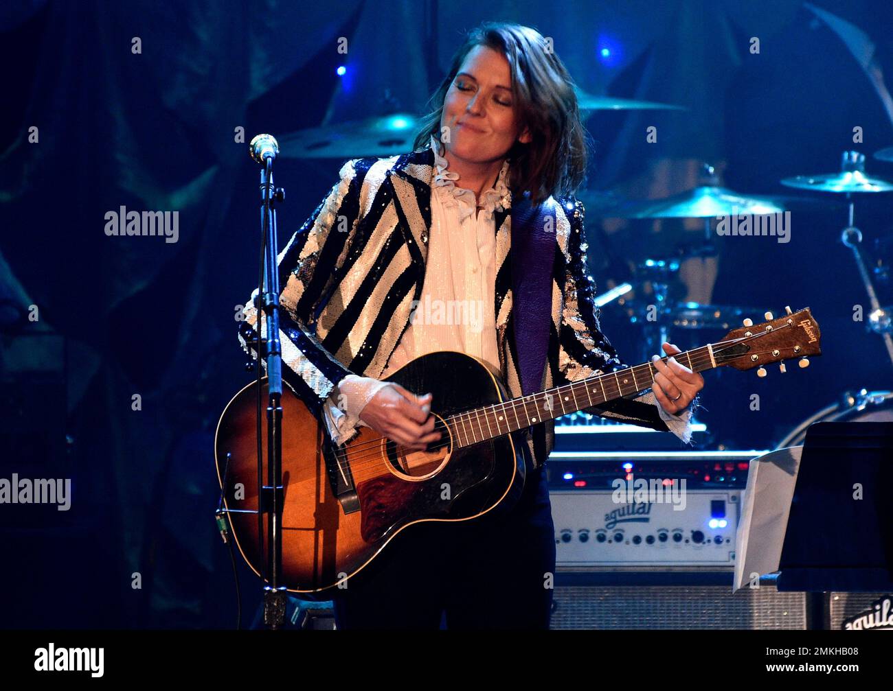 Brandi Carlile performs at the Pre-Grammy Gala And Salute To Industry ...