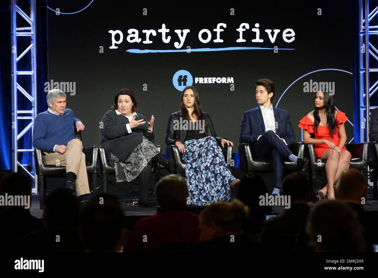 Chris Keyser, from left, Amy Lippman, Michal Zebede, Brandon ...