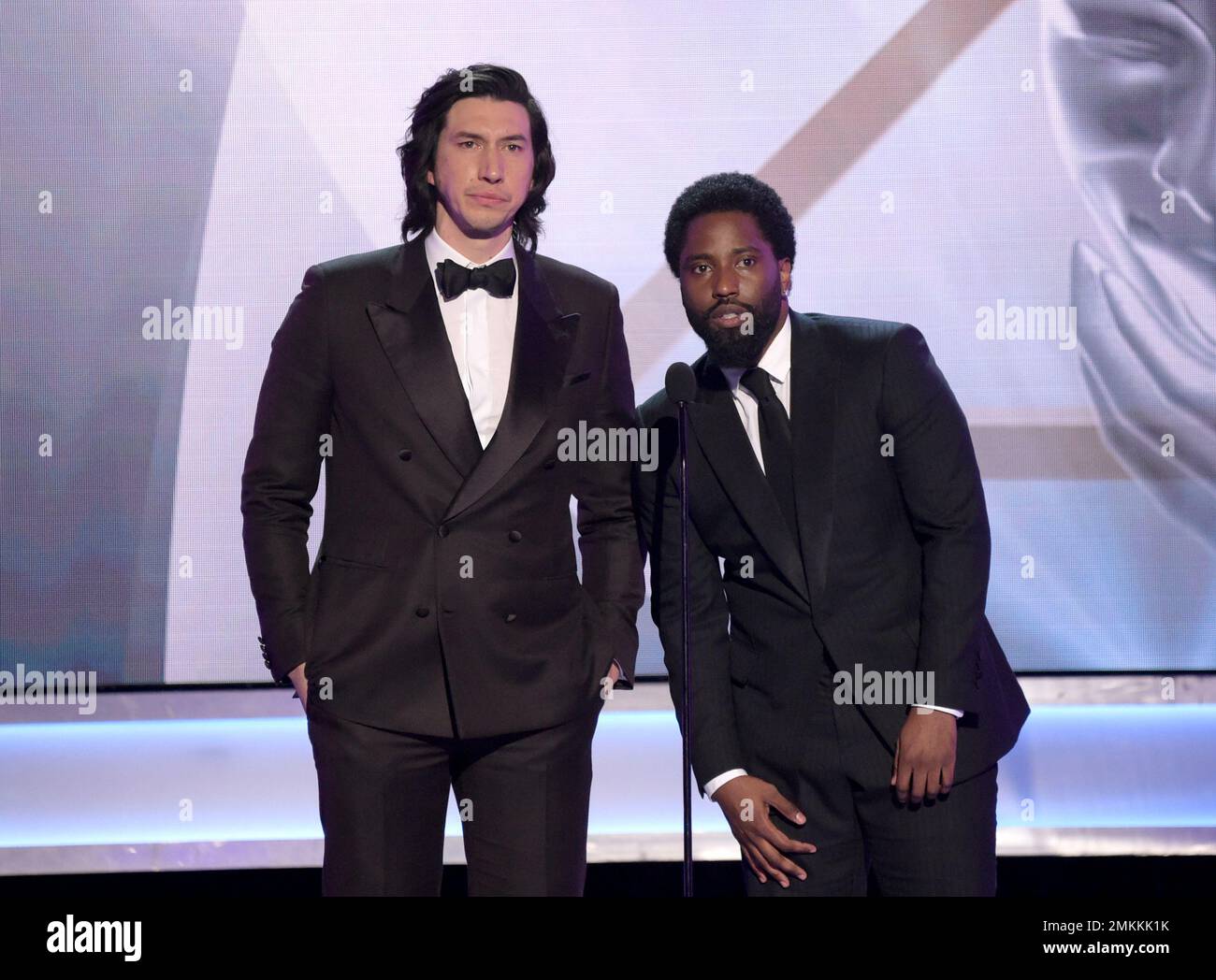 Adam Driver, left, and John David Washington, nominated for outstanding ...