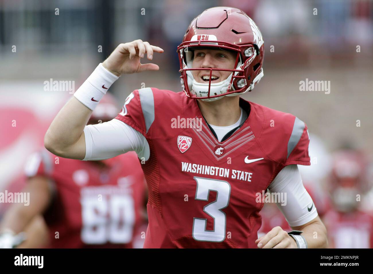 FILE - In this Sept. 17, 2016, file photo, Washington State quarterback ...